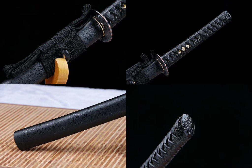Shadow Katana Set, Katana, Wakizashi, and Tanto Sword,Japanese Samurai ...