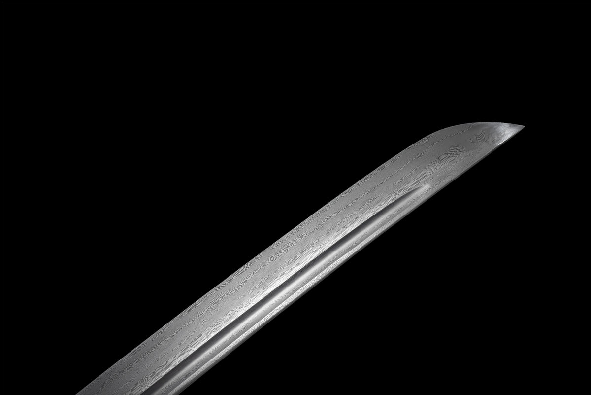 Mamba Katana,Japanese Samurai Sword,Real Handmade Katana,Damascus Stee ...