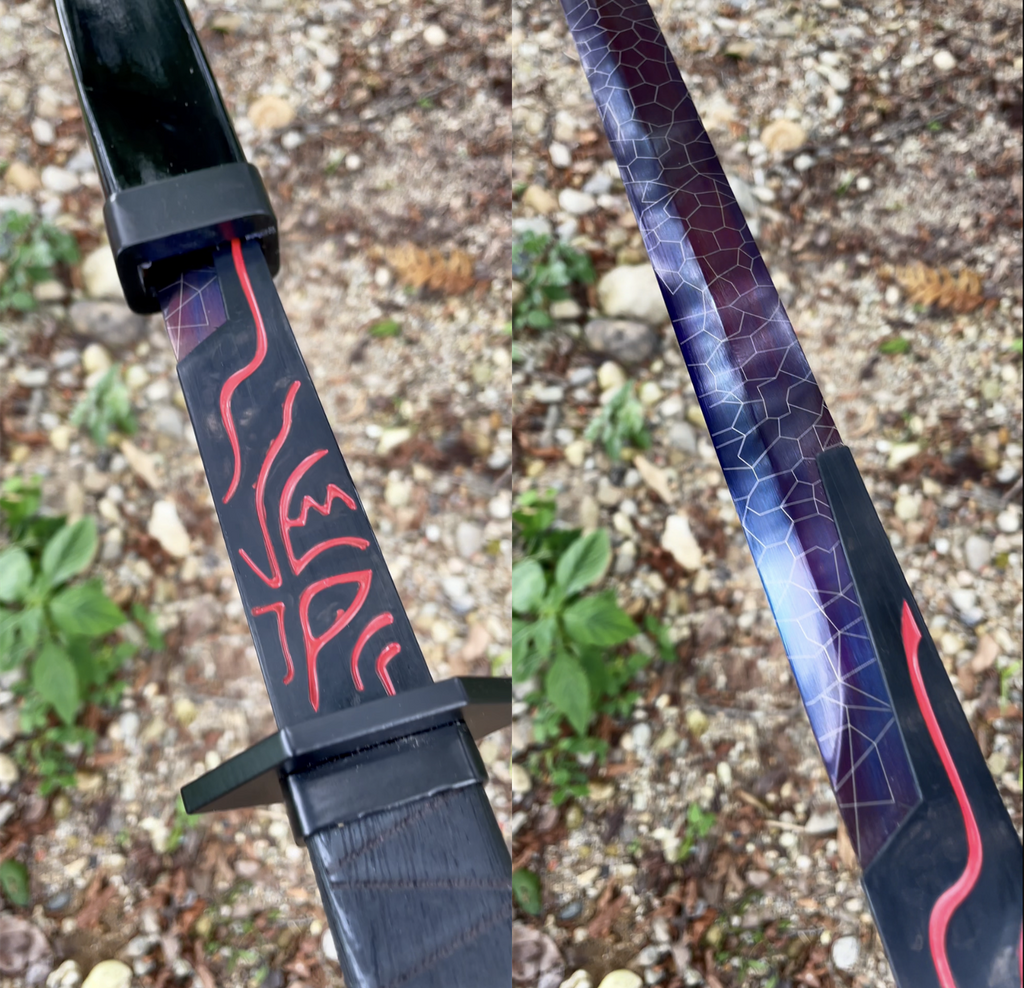 Magic Blade,Roasted Purple Blade,Thousand shard demon dagger,Handmade ...