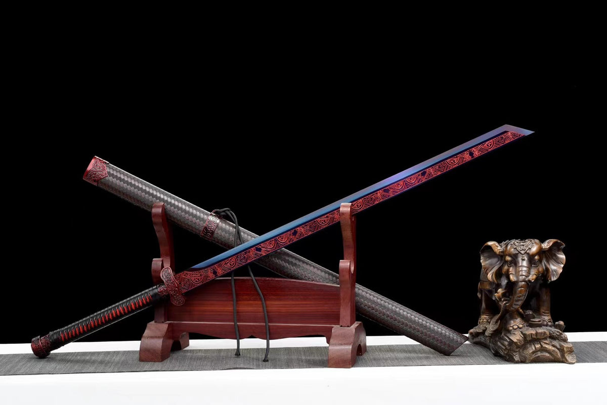 Black Gold Ancient Sword,Chinese Tang Sword, Tang-Horizontal Sword,Hig ...