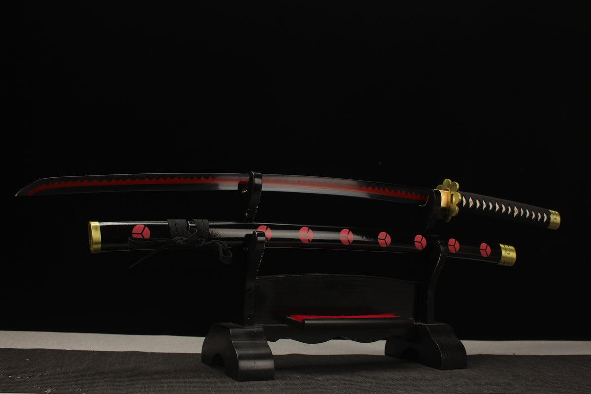 Black Sword Shusui,Anime Sword,One Piece Roronoa Zoro,Japanese Samurai ...