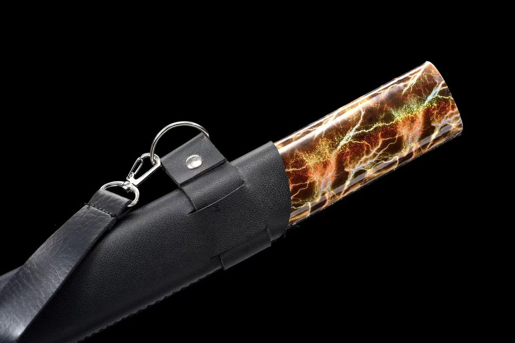 Golden Flame Wolf Sword,Handicrafts,Chinese Saber,Real Sword,Handmade ...