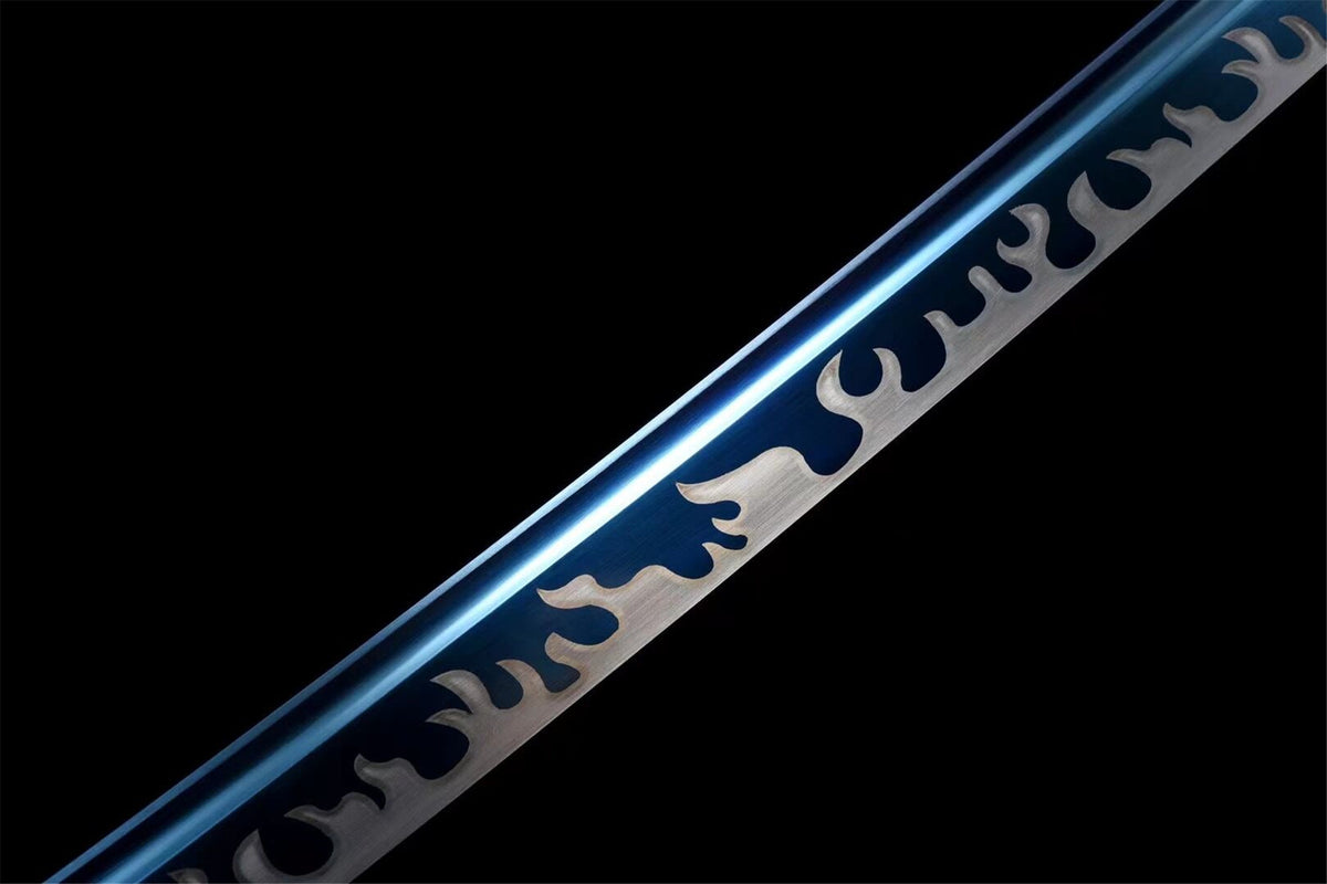 Silver Dragon Katana,Japanese Samurai Sword,Real Katana,Handmade sword ...