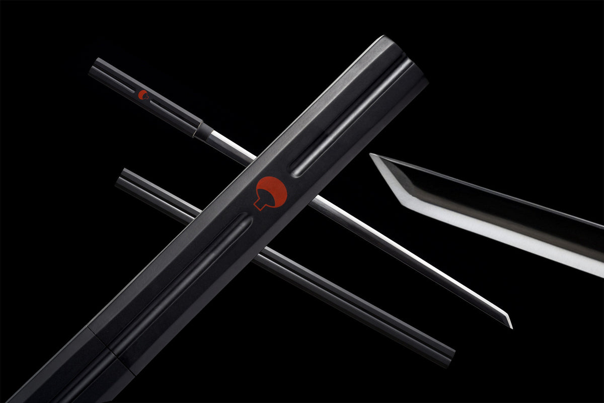 Anime Sword,Groove Type,Black Stick Sword,Kusanagi sword plover blade ...