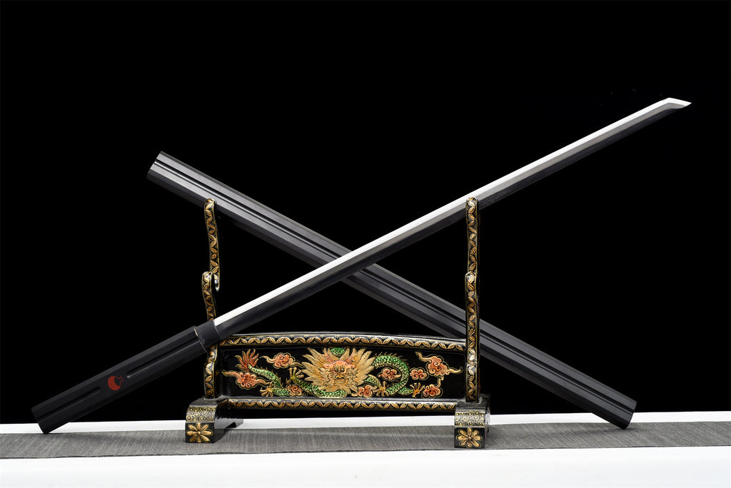 Anime Sword,Groove Type,Black Stick Sword,Kusanagi sword plover blade ...