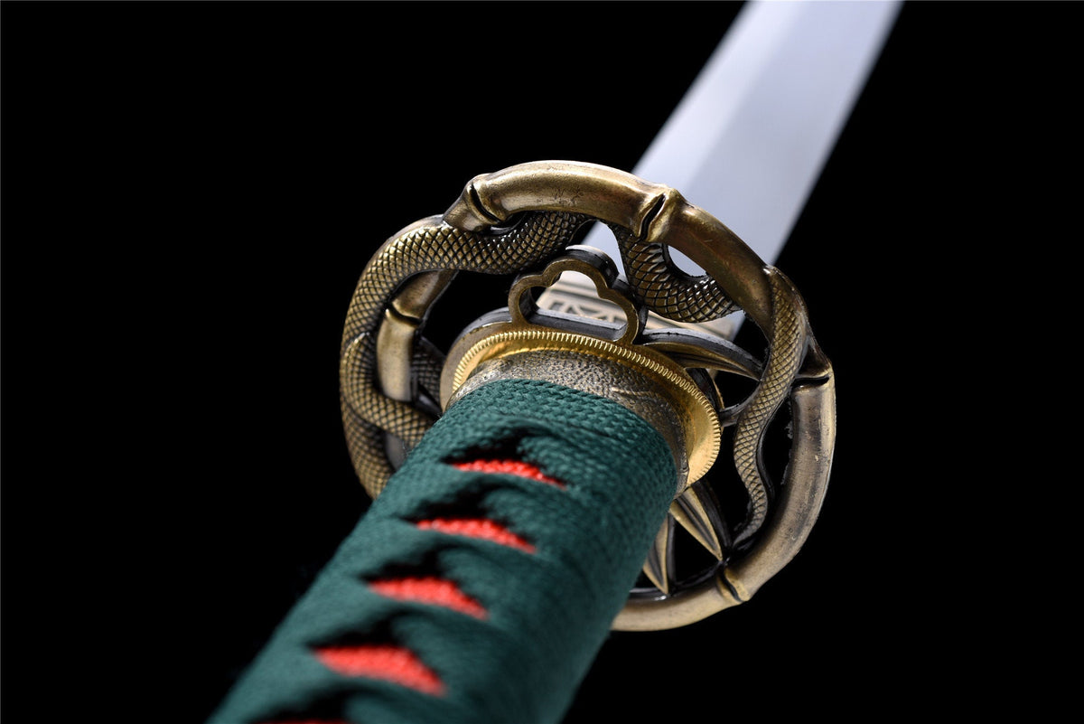 Shadow Snake Katana,Baked black series,Japanese Samurai Sword,Real Han ...