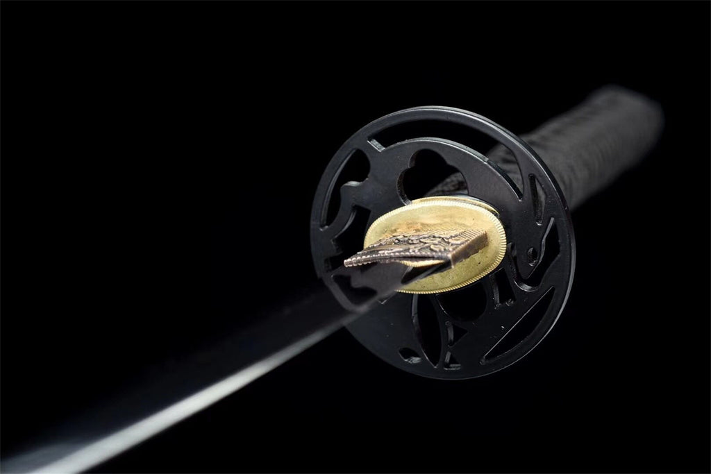 Handmade Katana Sword -Hellfire Real Japanese Samurai Sword Damascus S ...